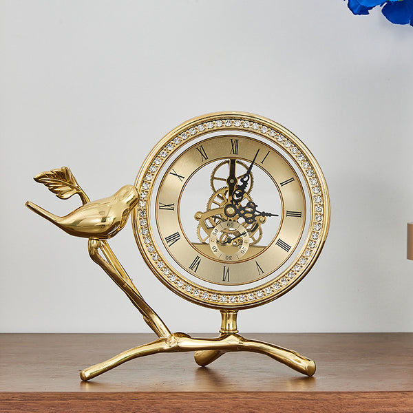 Astrid Bird Paradise Clock | European-style simple hotel restaurant ...