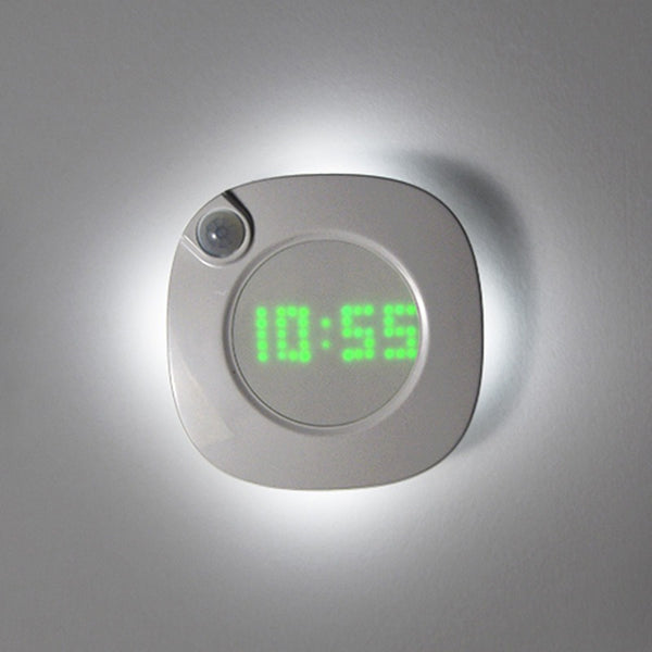Human Body Induction Detector Digital Clock | USB / AAA Battery Powered ...