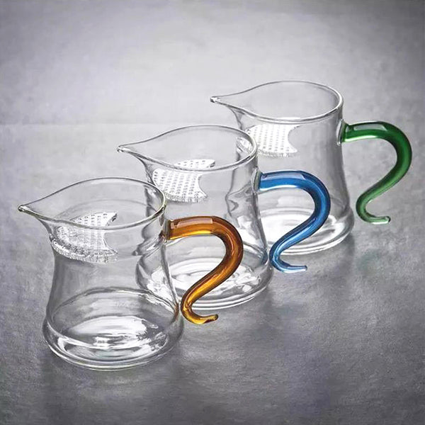 Galil Glass Pitcher | Colorful Heat-Resistant Thick Glass Tea Dispenser ...