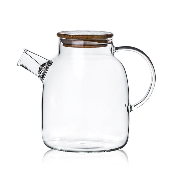 Ikoti 1.8L Water Kettle | Premium Transparent Glass Tea Kettle ...